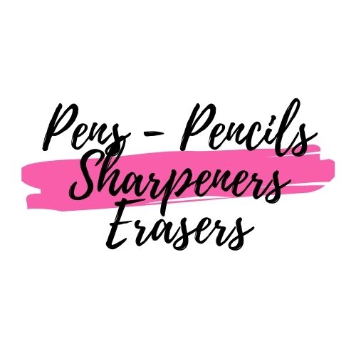 Pens - Pencils - Sharpeners - Erasers – Scrapbook Fantasies