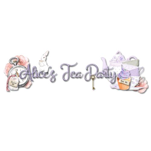 Alice's Tea Party Scrapbooking & Papercrafting Collection – Scrapbook ...