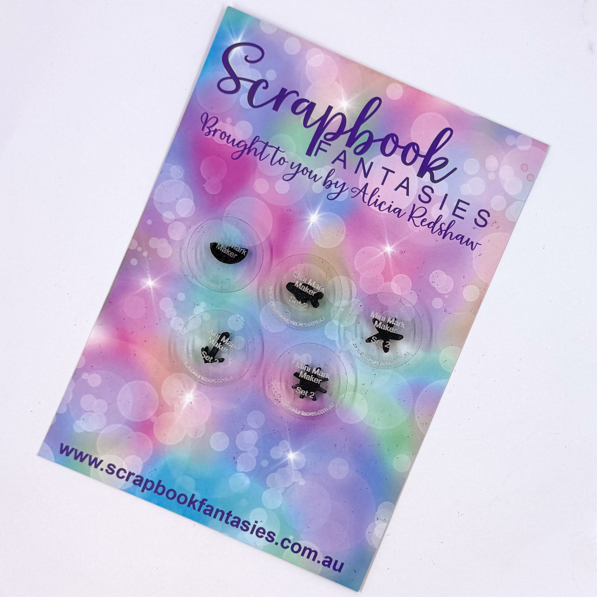 Mixed Media Mini Mark Maker Set 2 - 5 pieces - mmm2 – Scrapbook Fantasies