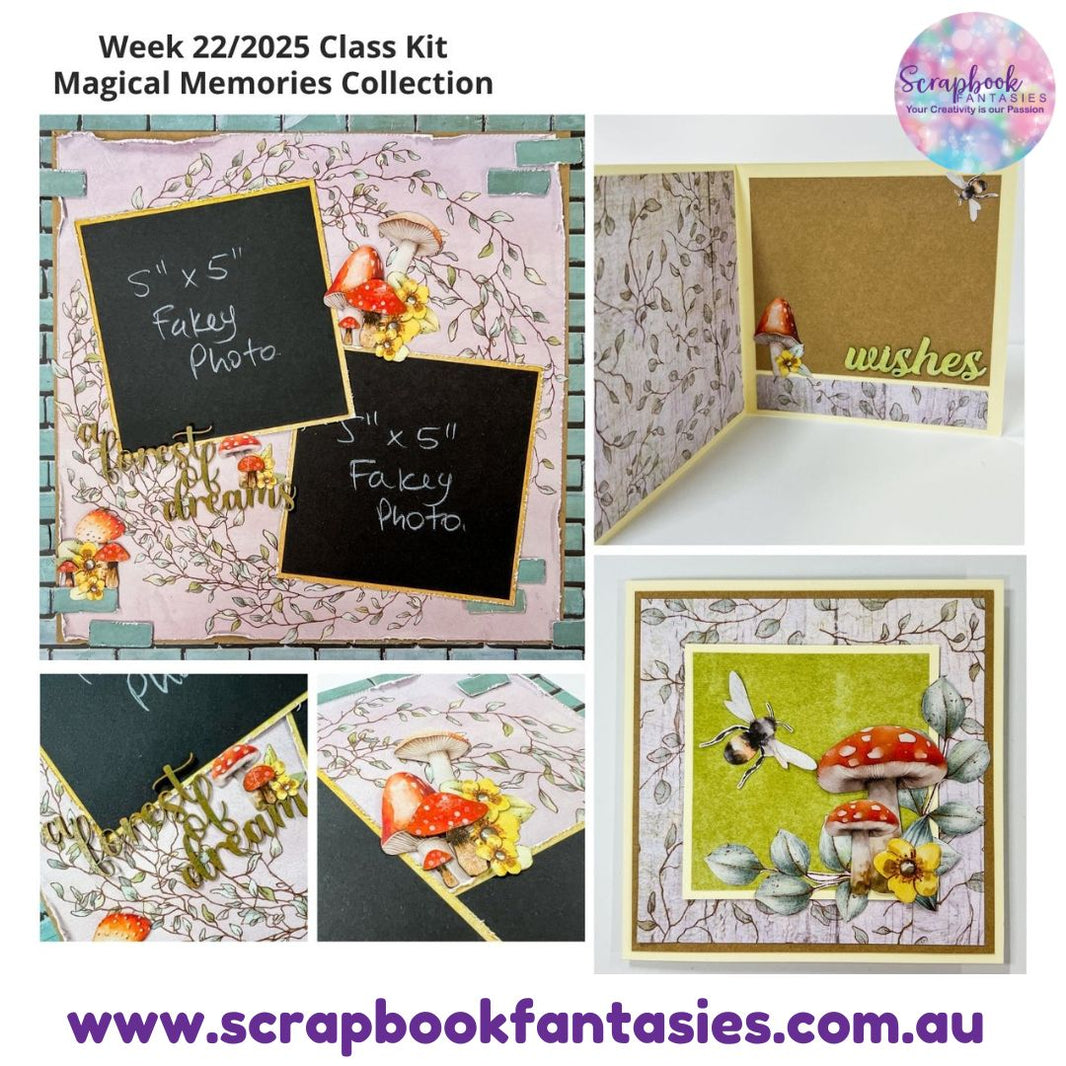 WEEKLY CLASSES – Scrapbook Fantasies