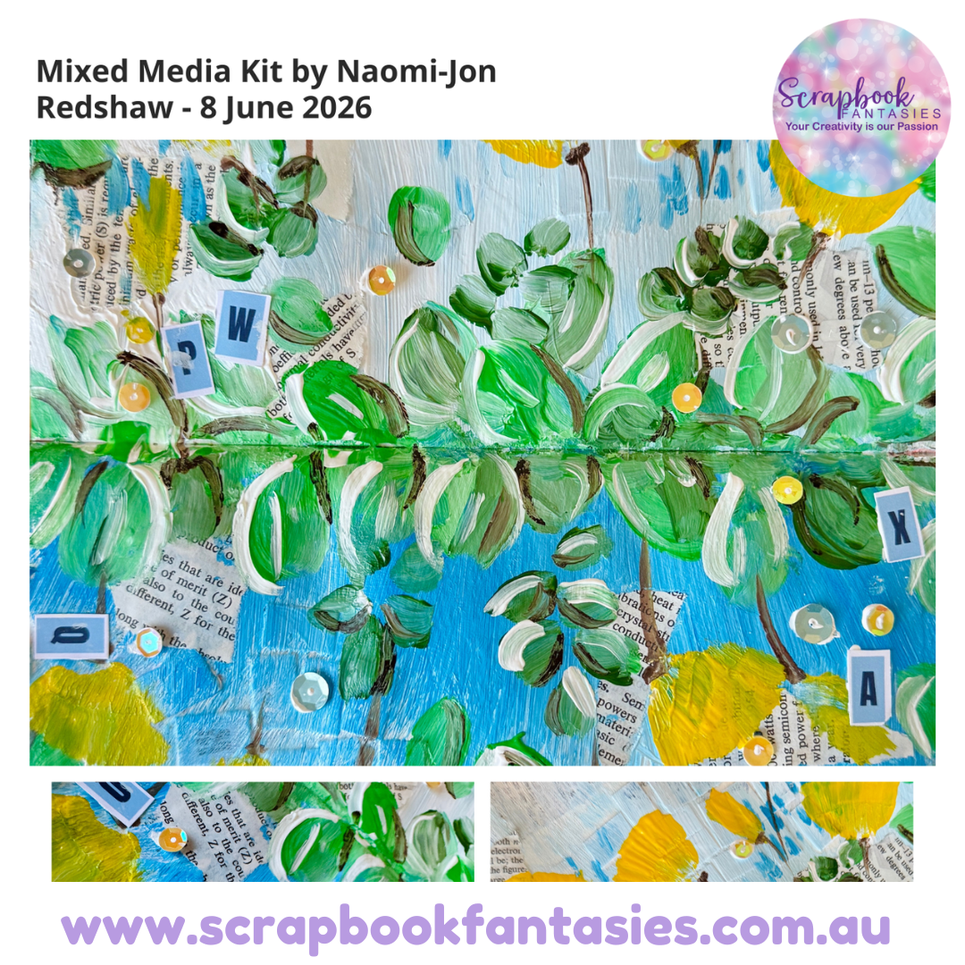 Mixed Media Kit by Naomi-Jon Redshaw - 8 June 2026 – Scrapbook Fantasies