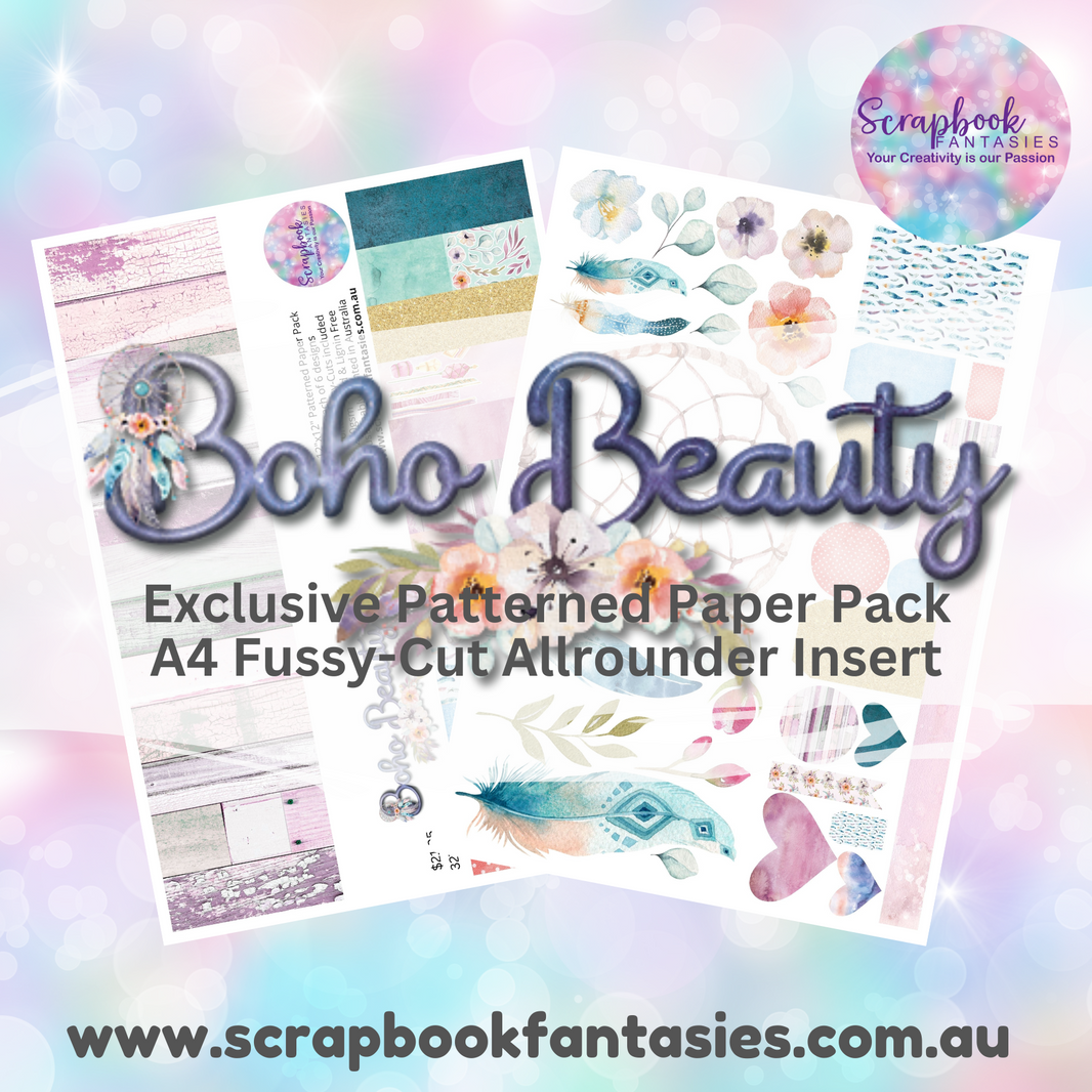 Boho Beauty Scrapbooking & Papercrafting Collection – Scrapbook Fantasies