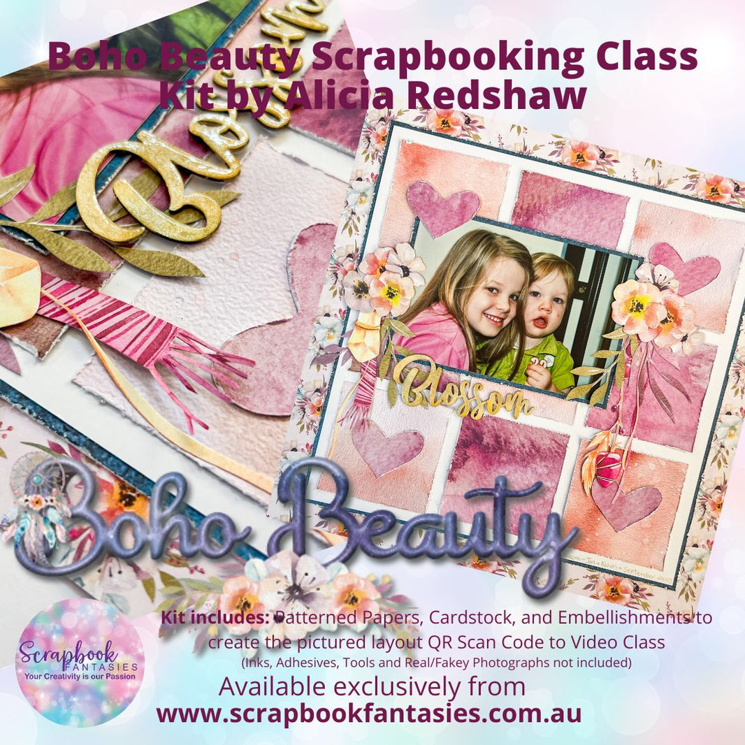 Boho Beauty Scrapbooking & Papercrafting Collection – Scrapbook Fantasies