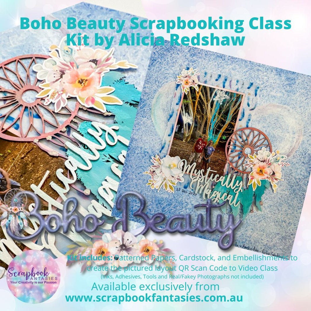 Boho Beauty Scrapbooking & Papercrafting Collection – Scrapbook Fantasies